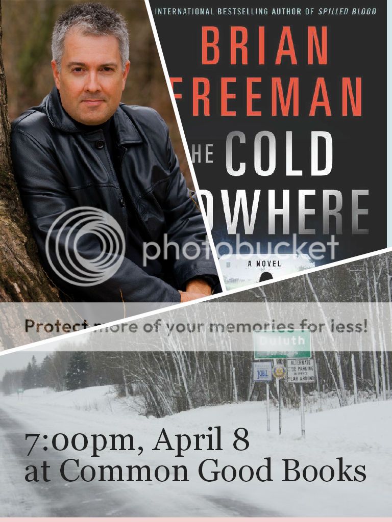 Brian Freeman reads from "The Cold Nowhere." | Next Chapter Booksellers