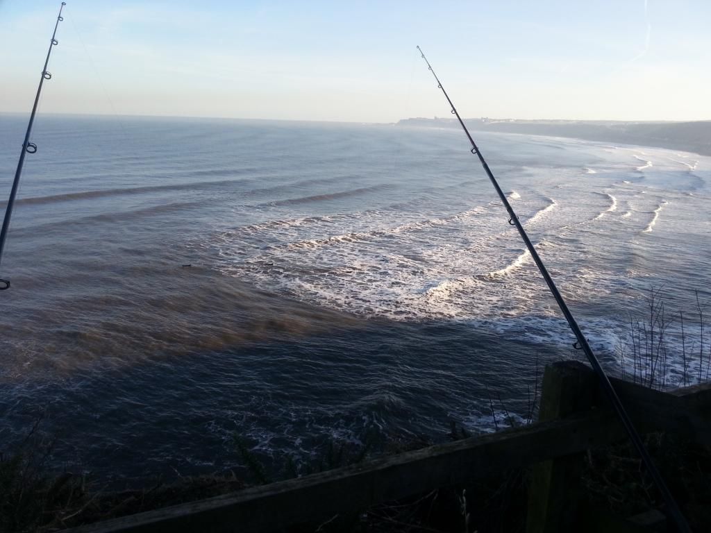 Whitby Sandsend cliffs Sunday 4th january - The Fishermans Net