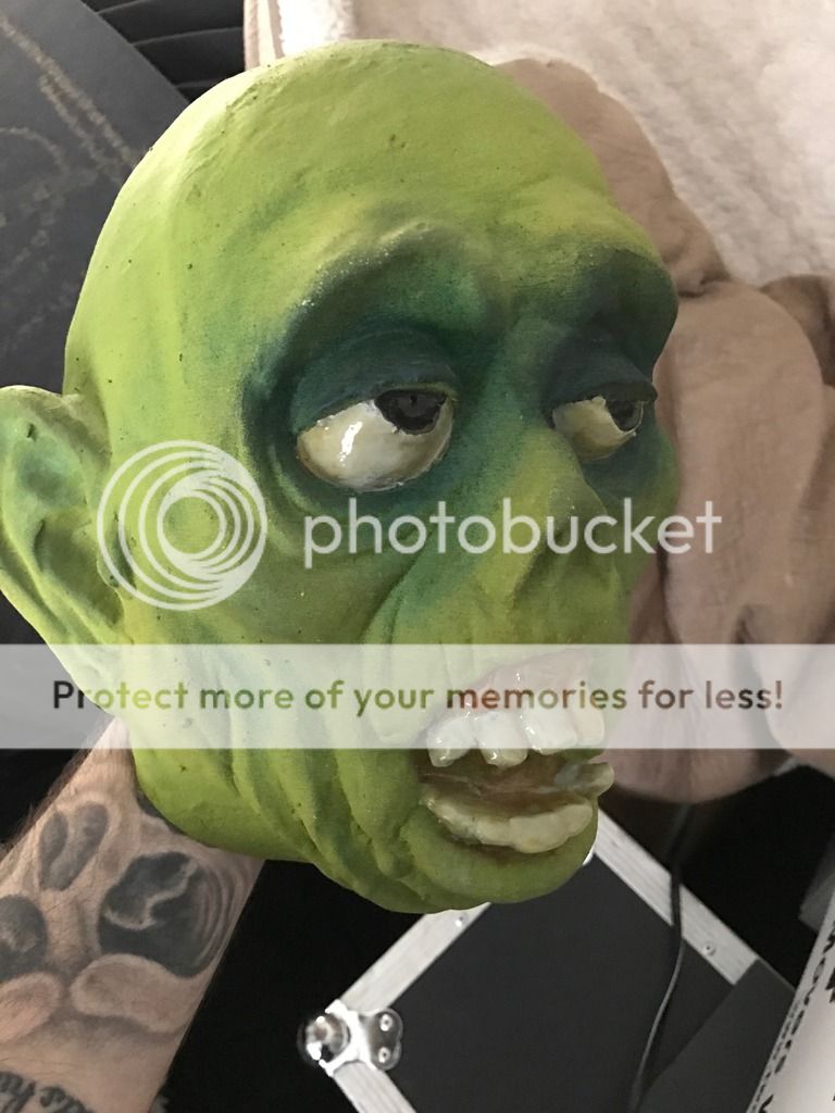 Don Post 60's Metaluna Mutant and Hyde Masks, Topstone Ghoul Mask