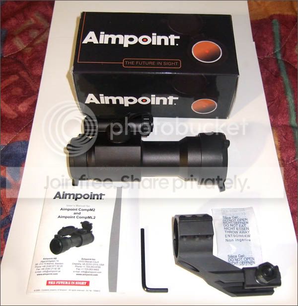Aimpoint Comp M2 Style Red Green Dot Scope $1nores For Sale at ...